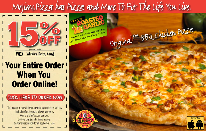 MrJims.Pizza Delivery and Specials - Order Pizza Online for Delivery or ...