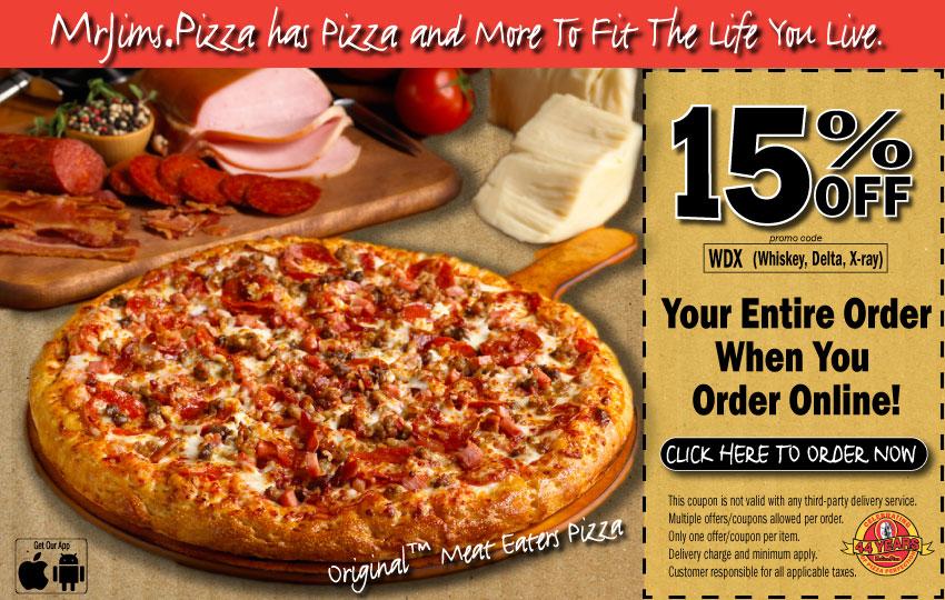 MrJims.Pizza Delivery and Specials - Order Pizza Online for Delivery or ...